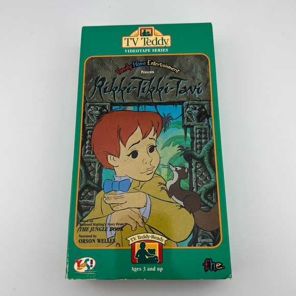 Media | Rikkitikkitavi Vhs Tv Teddy Series Orson Welles Narration ...